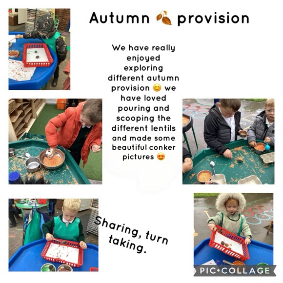 EYFS Autumn Portfolio Pictures - Middleton Primary School